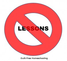 A Day Without Lessons - Guilt-Free Homeschooling