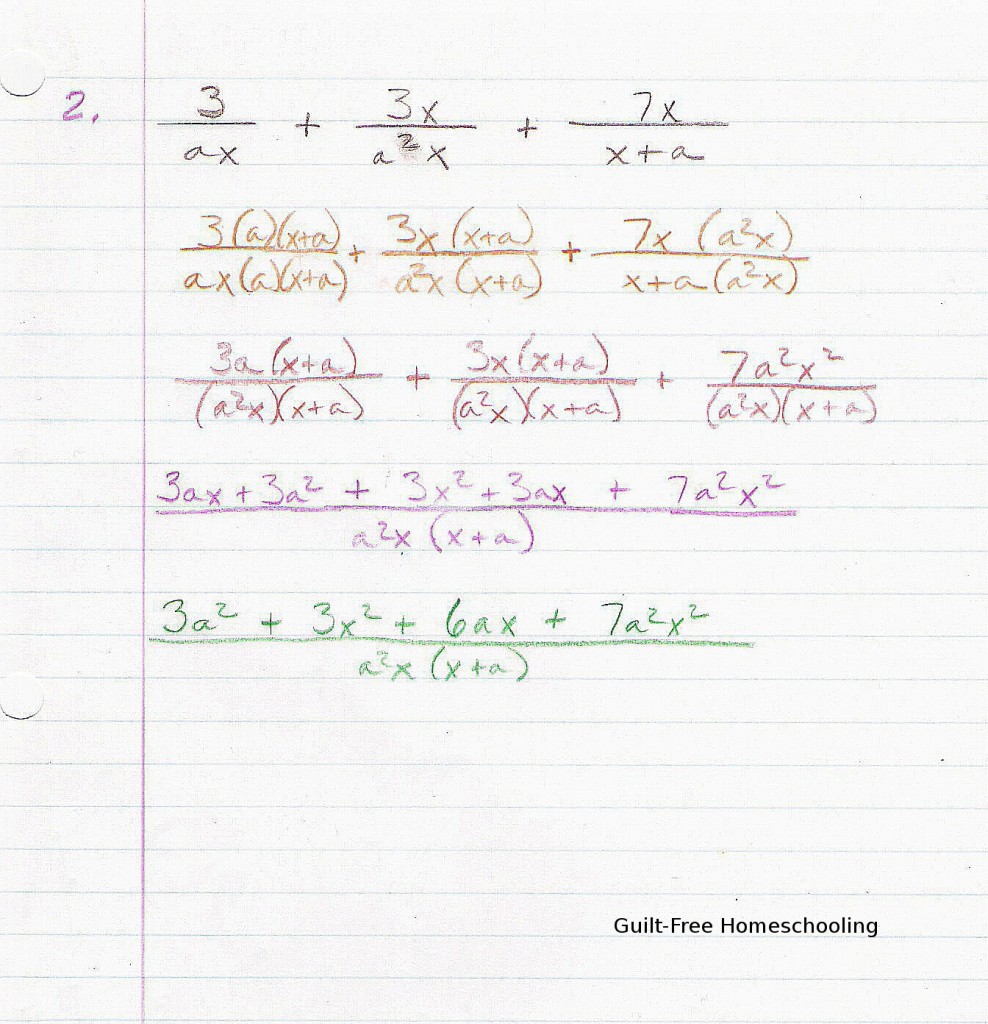 Workshop Wednesday: Untangling the Math Pages - Guilt-Free Homeschooling