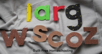 Reading - Guilt-Free Homeschooling